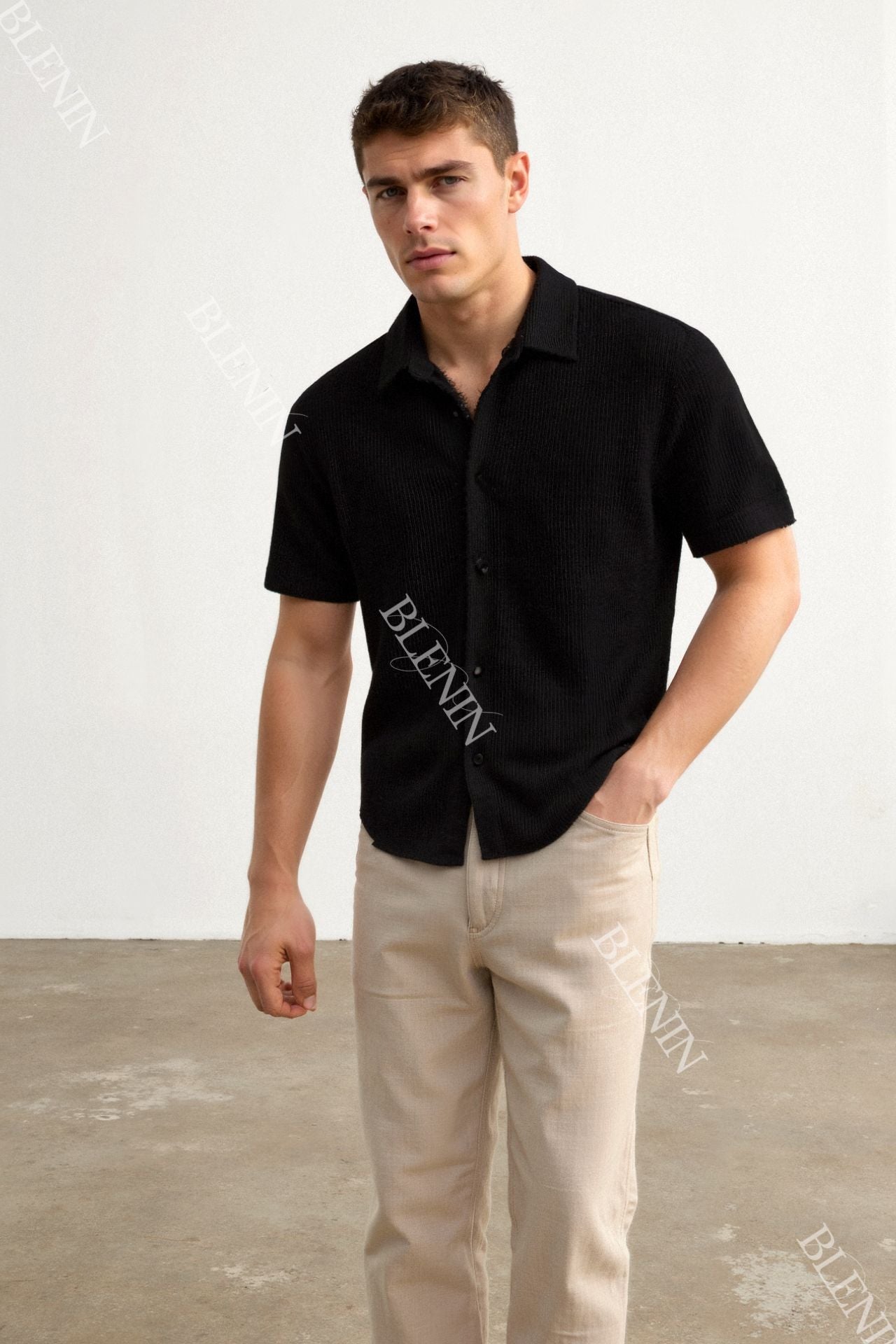 Old Money Elegant Formal Men's Shirts – BLENIN